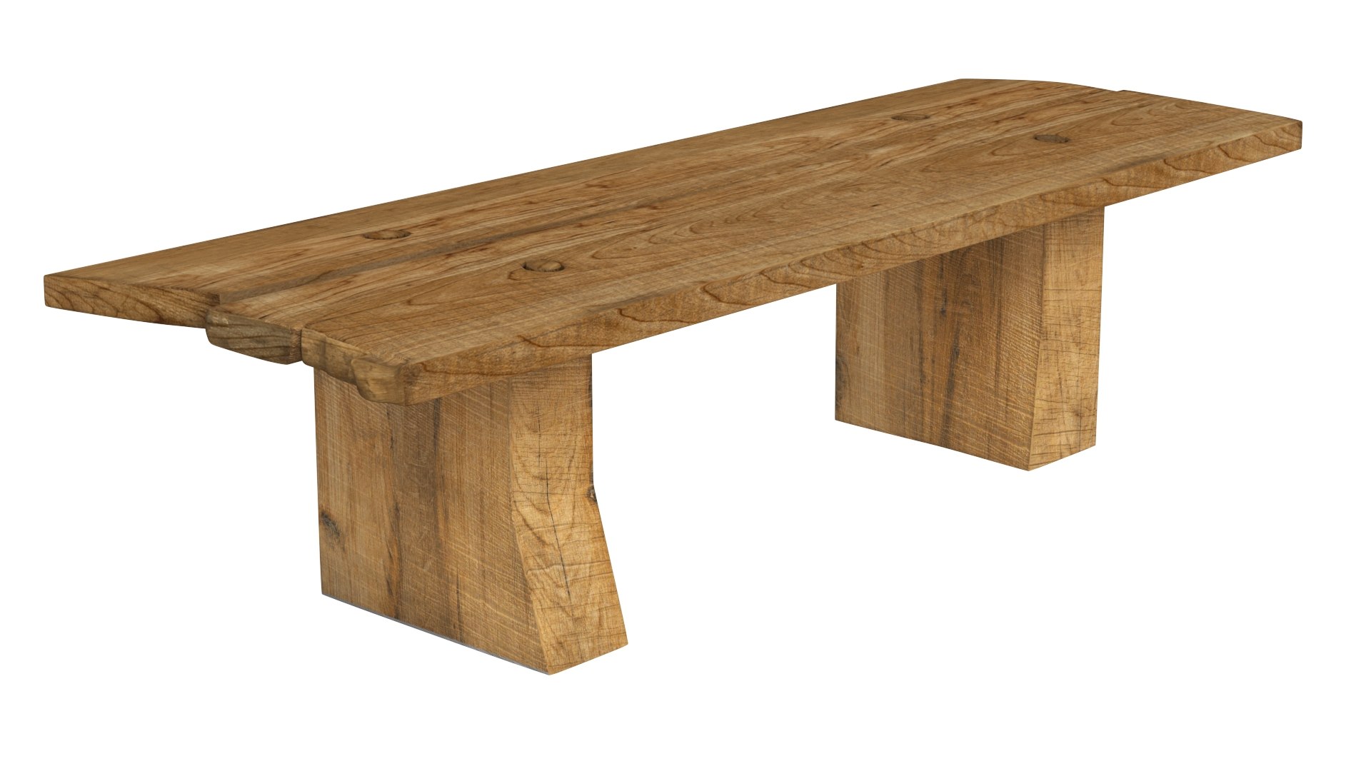 Sculpted Massive Dining Table Collection 3D Model - TurboSquid 2291461