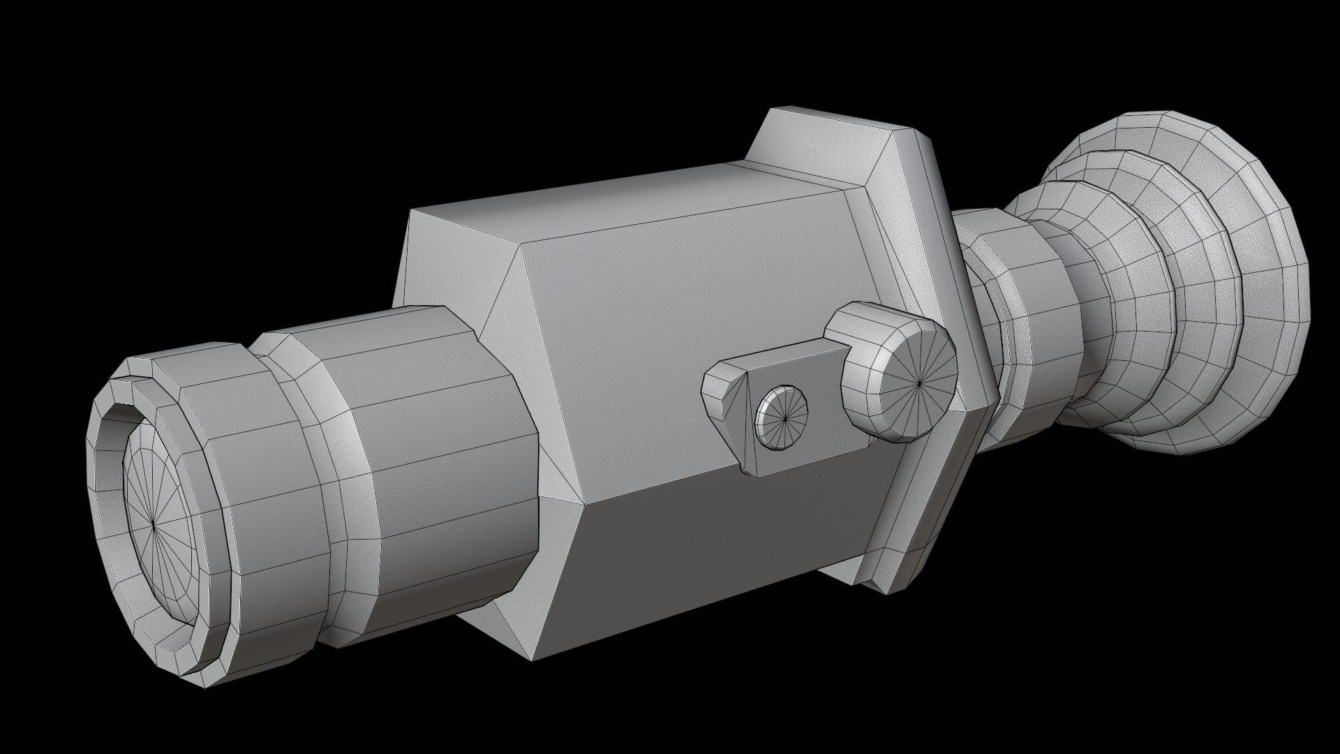 3D Model Optical Sight - TurboSquid 2153263