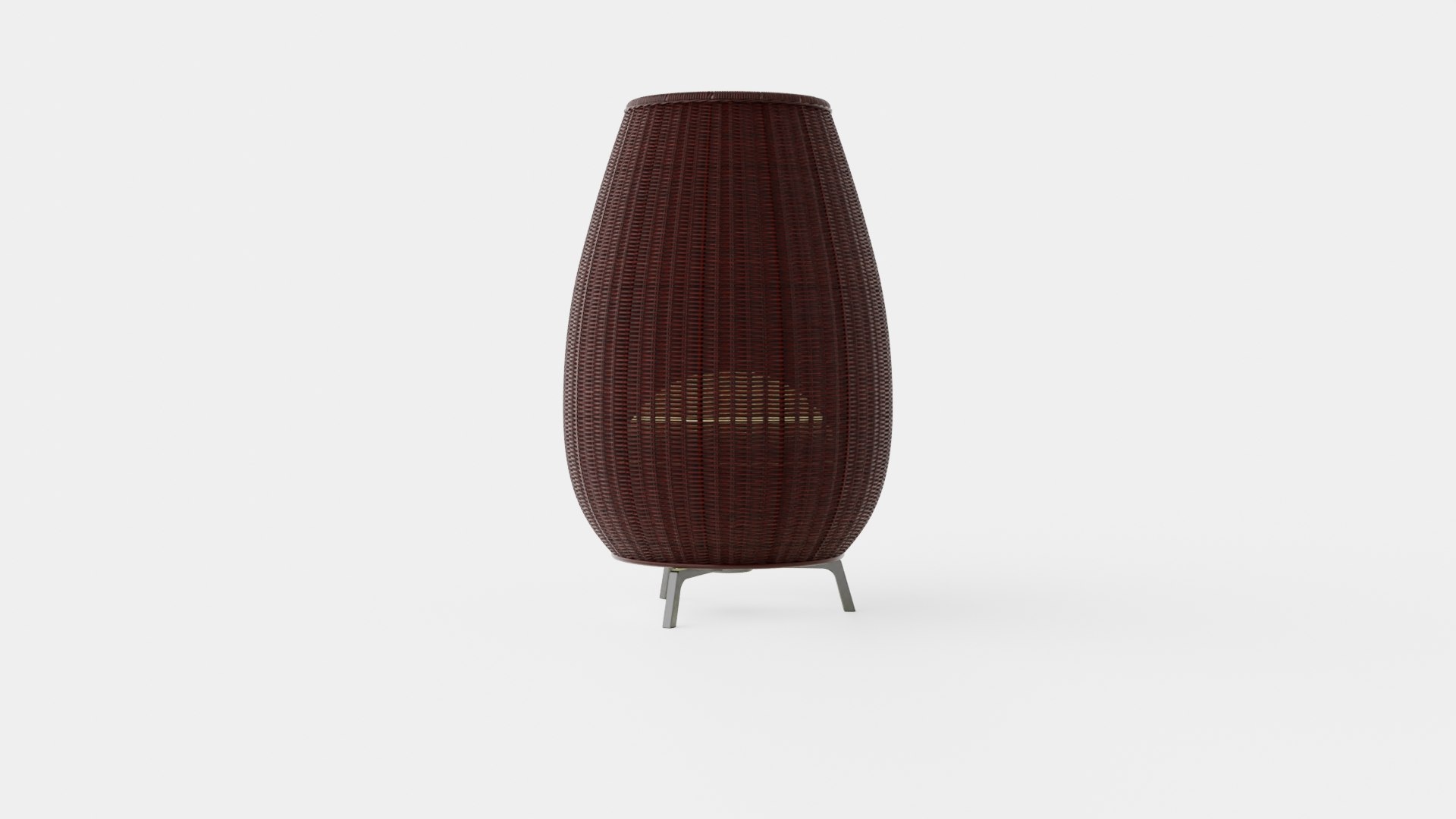 Rattan Dark Lamp 3D Model - TurboSquid 2315755