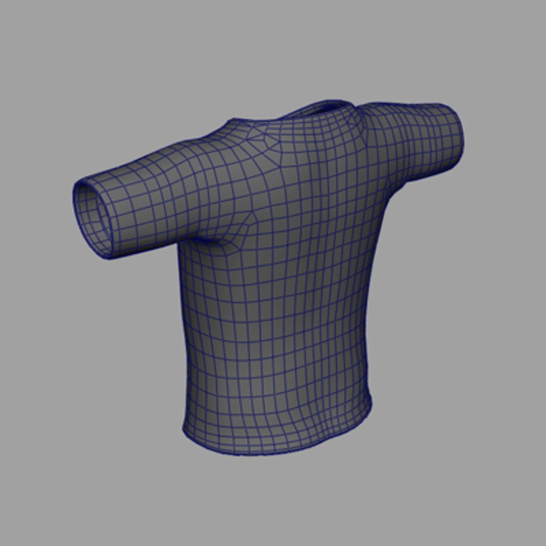 clothes shirt tee 3d obj