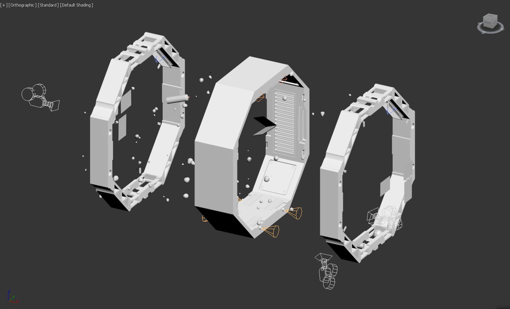 3D Sci Coridor - TurboSquid 1540748