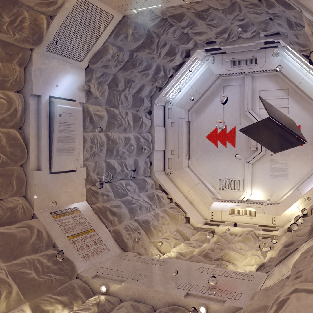 3D Sci Coridor - TurboSquid 1540748