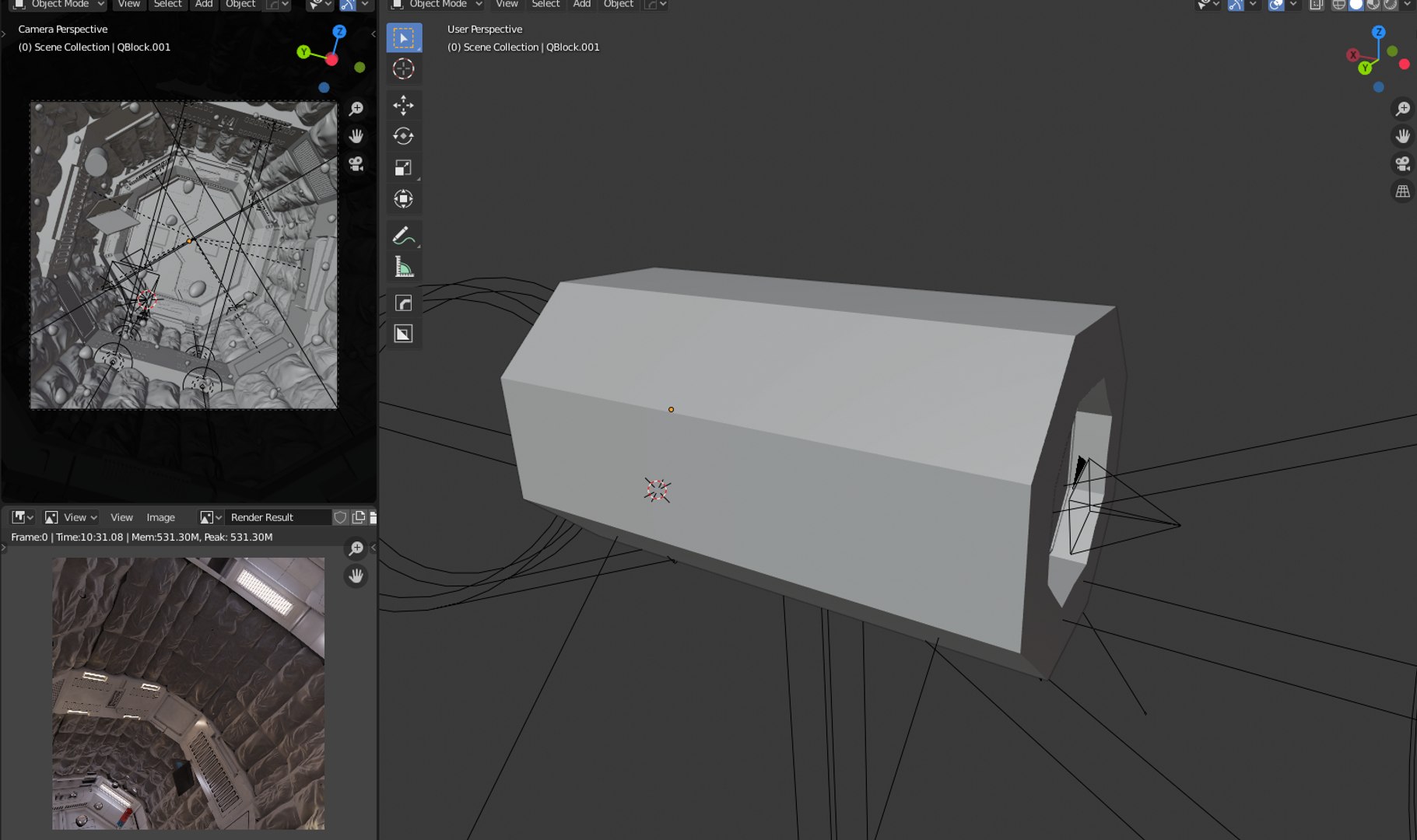 3D Sci Coridor - TurboSquid 1540748