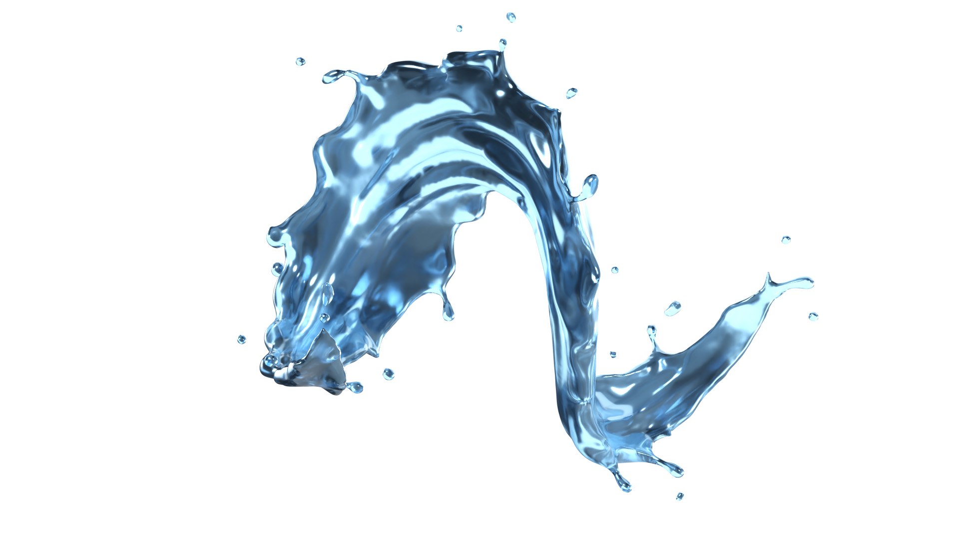 3D Splash Water 03 - TurboSquid 2177298