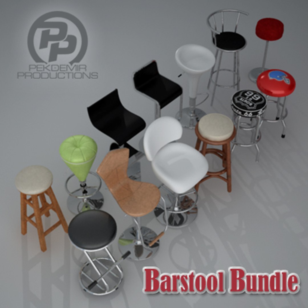 bar stool 3ds