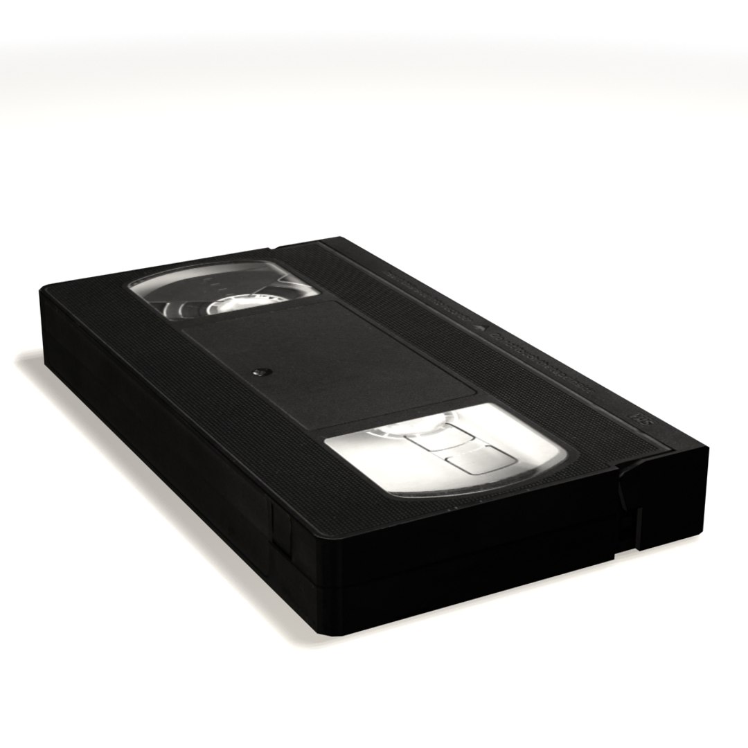 Vhs Tape 3d Model