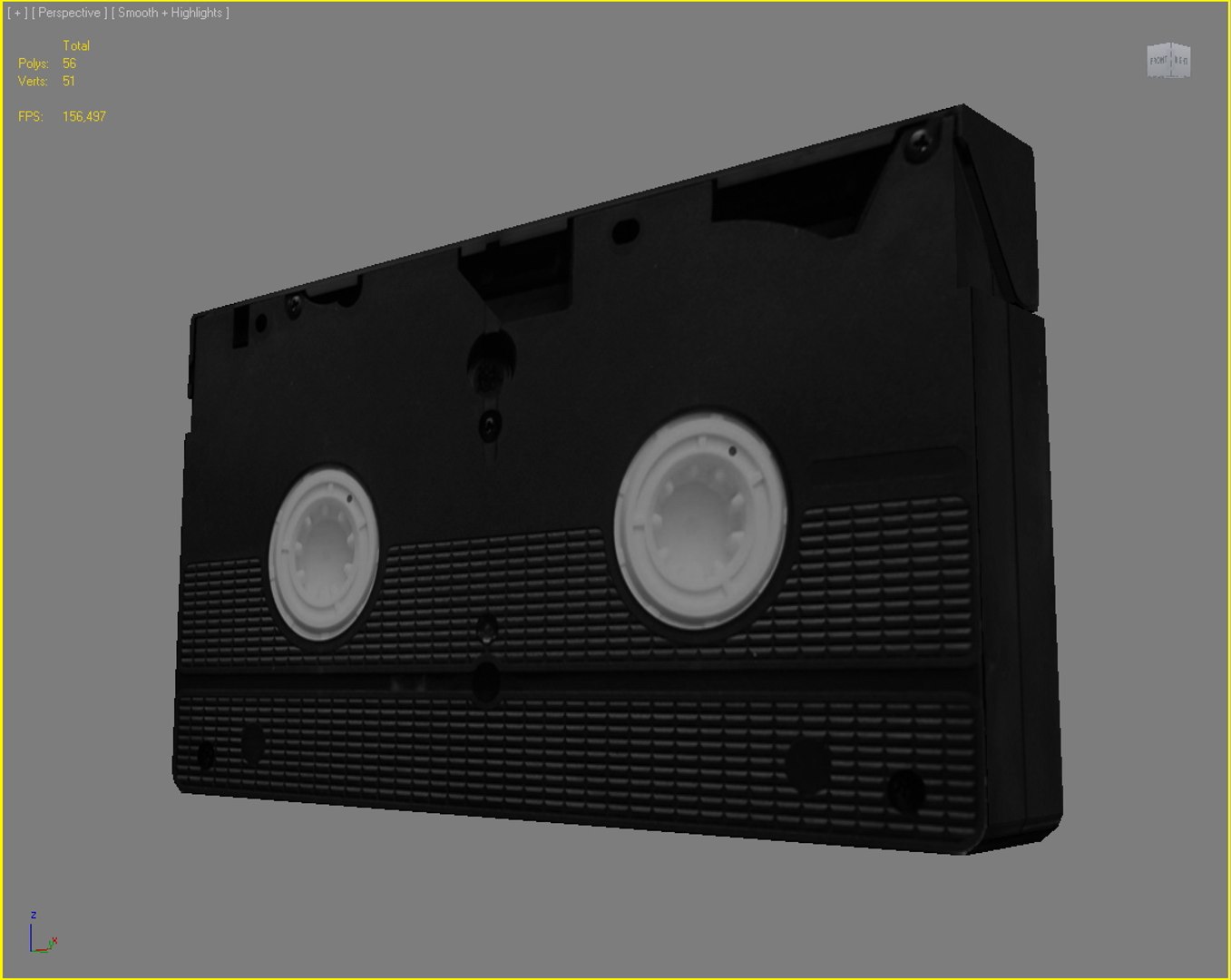 Vhs Tape 3d Model