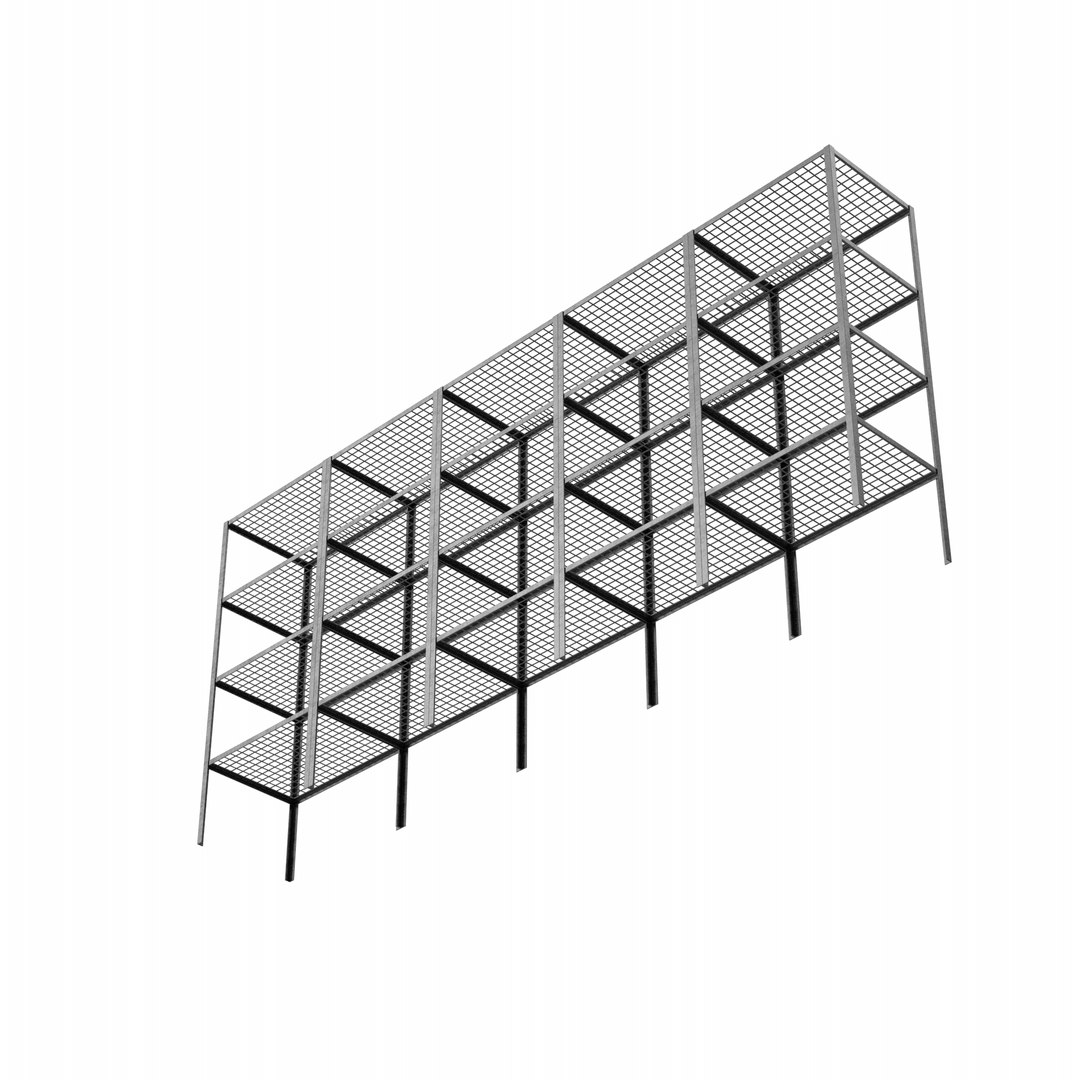 3D Warehouse Racks Model - TurboSquid 2275811