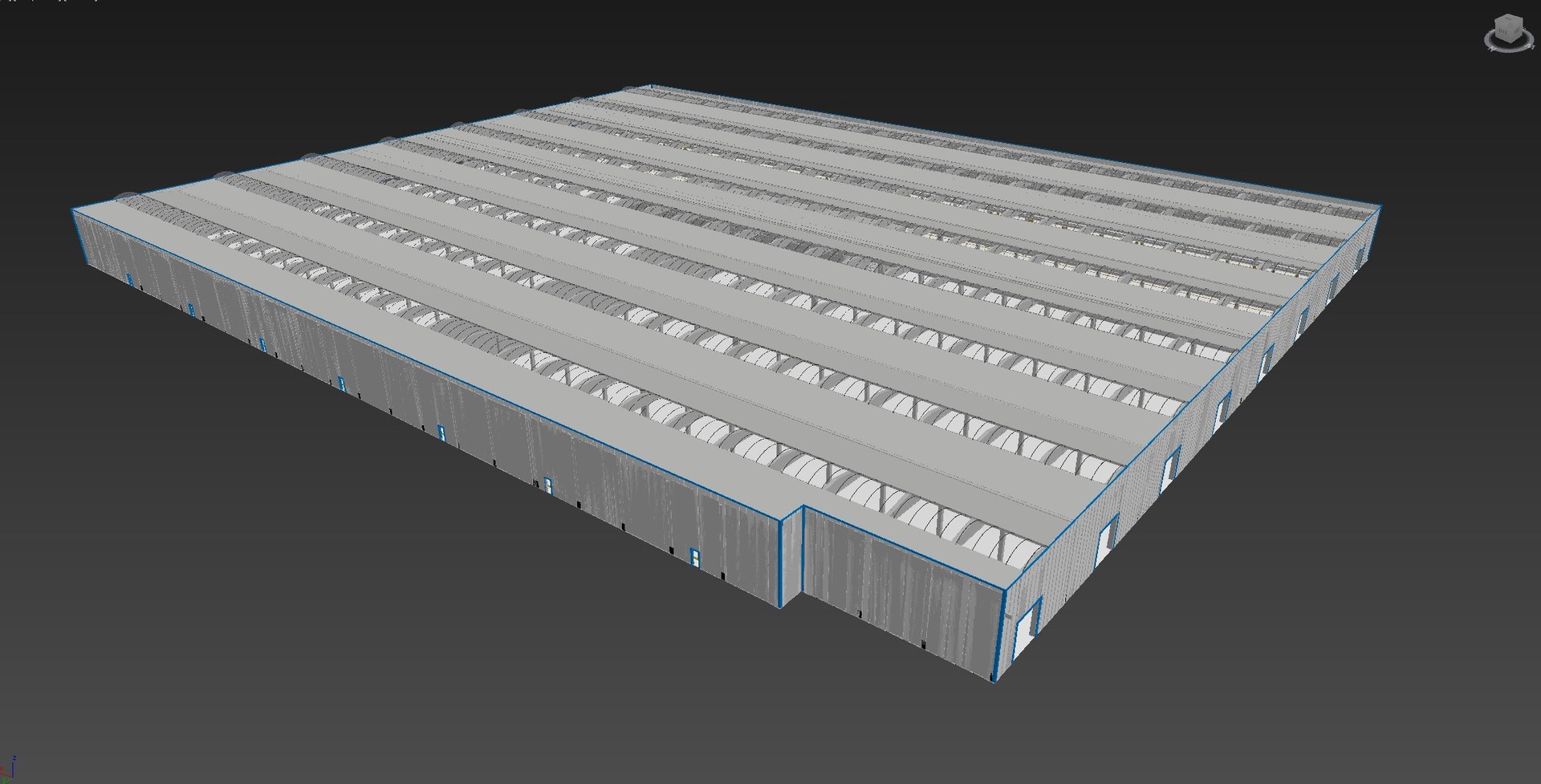 Warehouse Storage Factory 3D Model - TurboSquid 1256140