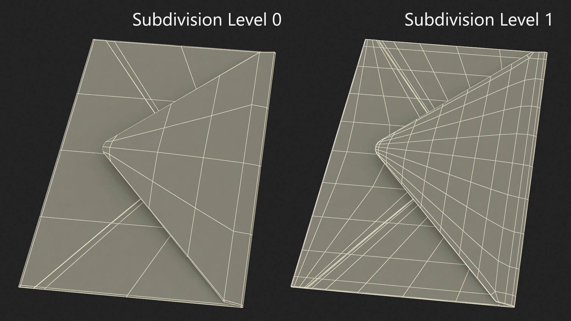 Blank White Envelope Model - TurboSquid 2145640