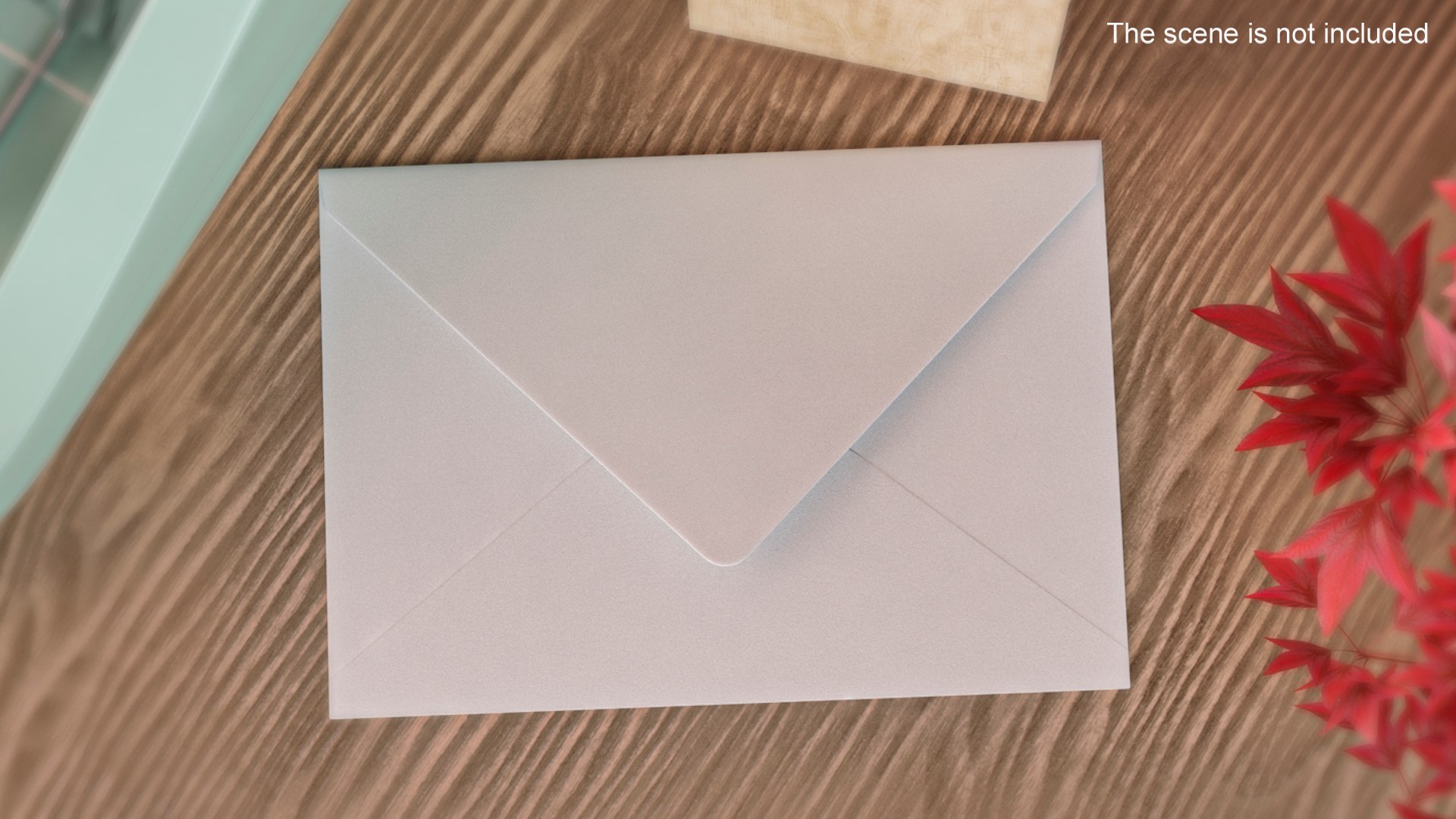 Blank White Envelope Model - TurboSquid 2145640