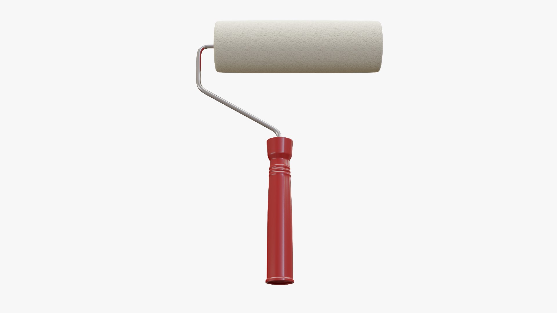 3D Paint Roller Model - TurboSquid 1830841