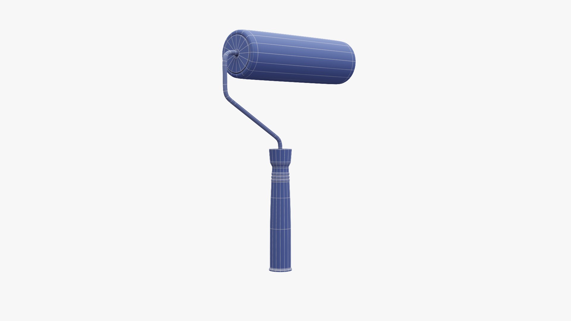 3D Paint Roller Model - TurboSquid 1830841