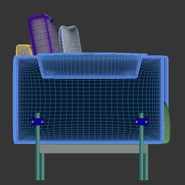 Aston armchair 3D - TurboSquid 1669682