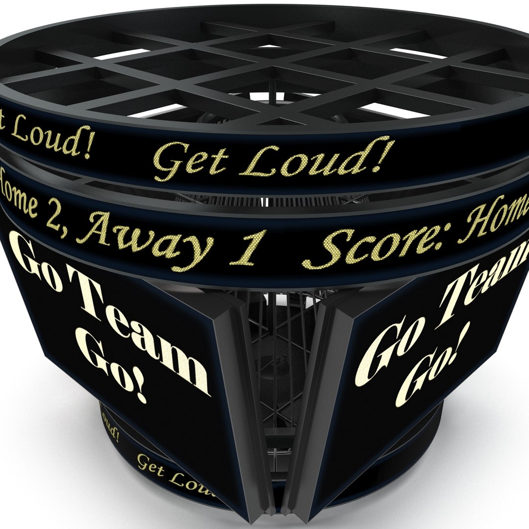 jumbotron design 3d c4d