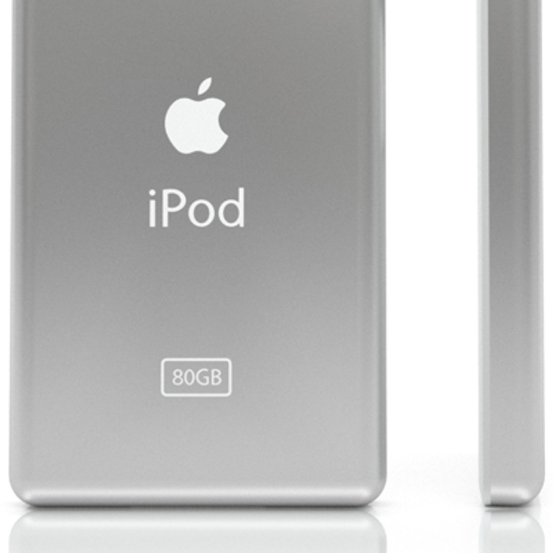 3d Model Of Apple Ipod Classic
