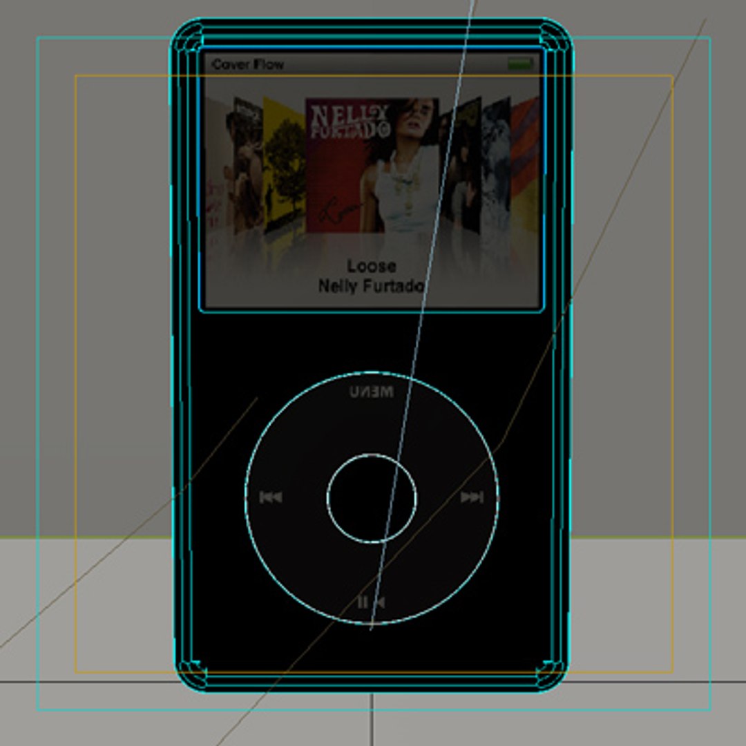 3d Model Of Apple Ipod Classic
