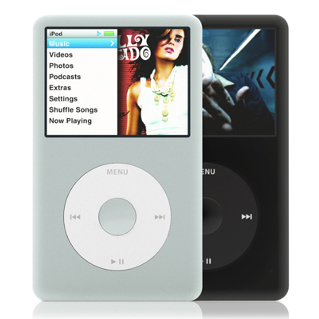 3d Model Of Apple Ipod Classic