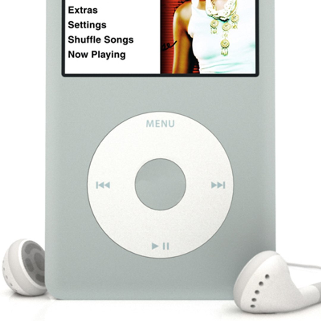 3d Model Of Apple Ipod Classic