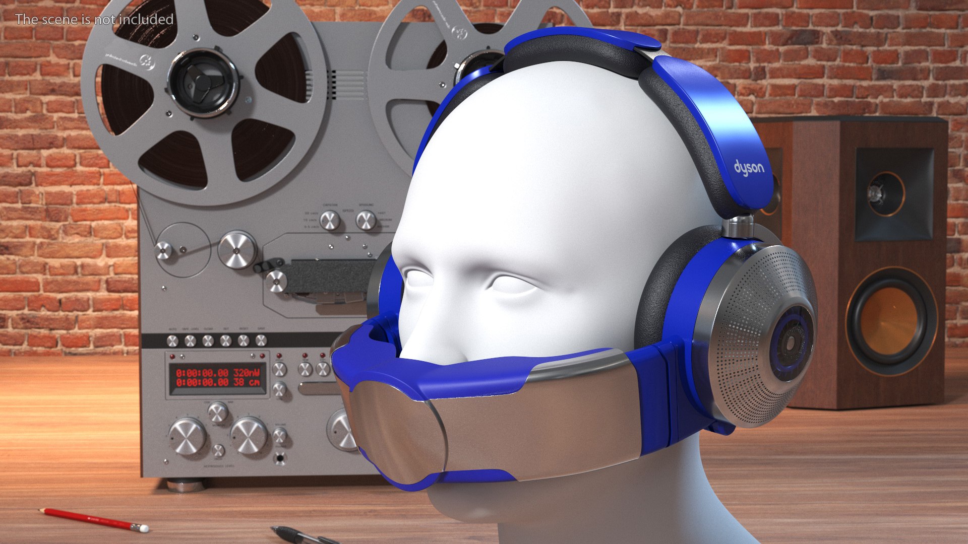 3D Dyson Zone Headphones Grey Model - TurboSquid 2128825