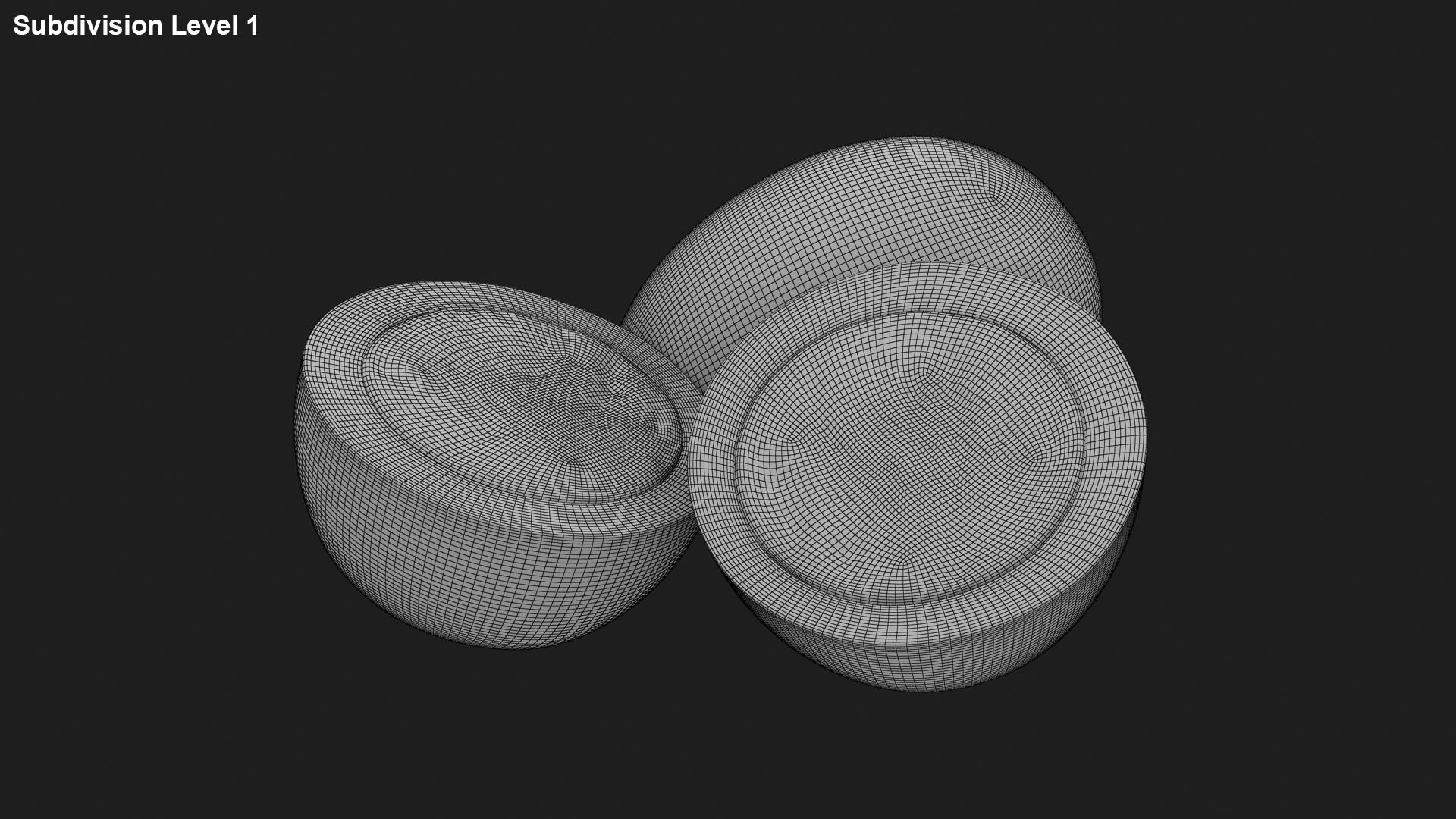 Hard Boiled Eggs 02 3D Model - TurboSquid 2173310