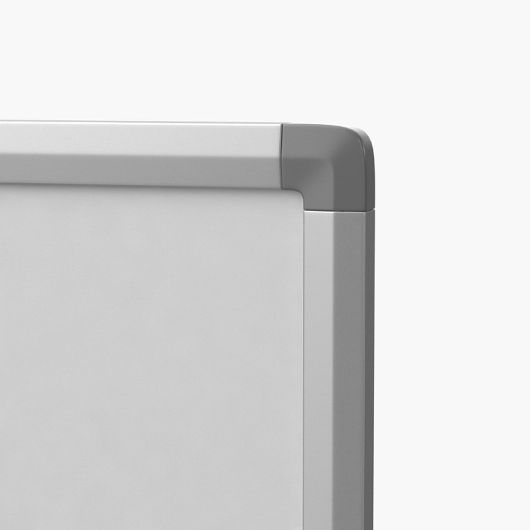 3D White Board Model - TurboSquid 1493430