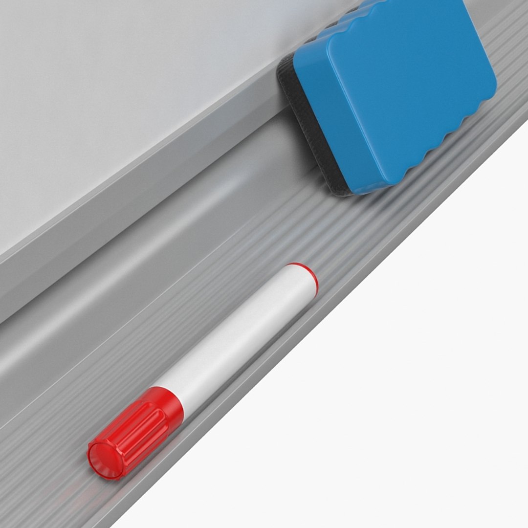 3D White Board Model - TurboSquid 1493430