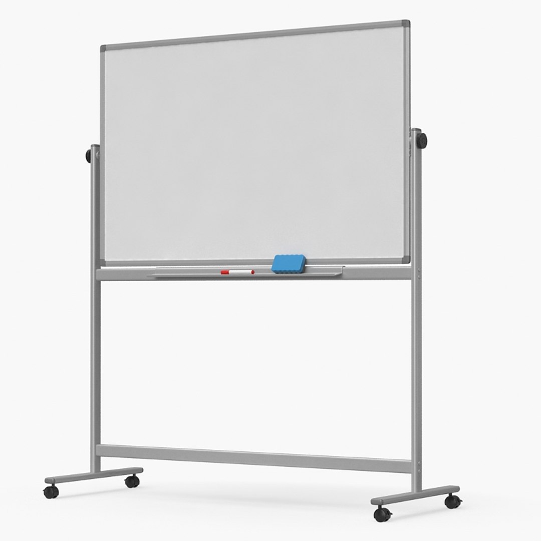 3D White Board Model - TurboSquid 1493430