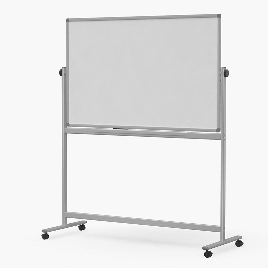 3D White Board Model - TurboSquid 1493430