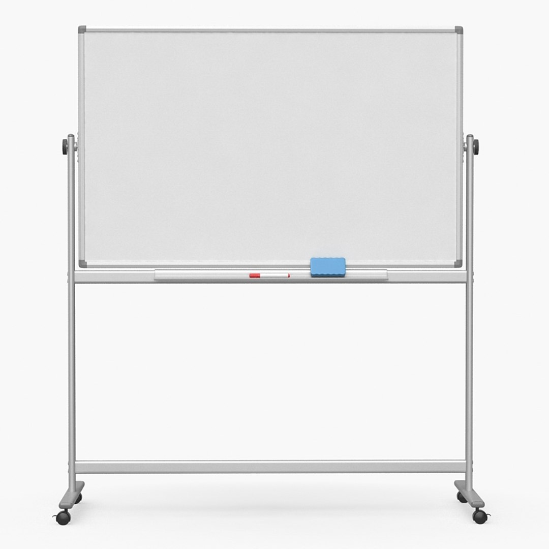 3D White Board Model - TurboSquid 1493430