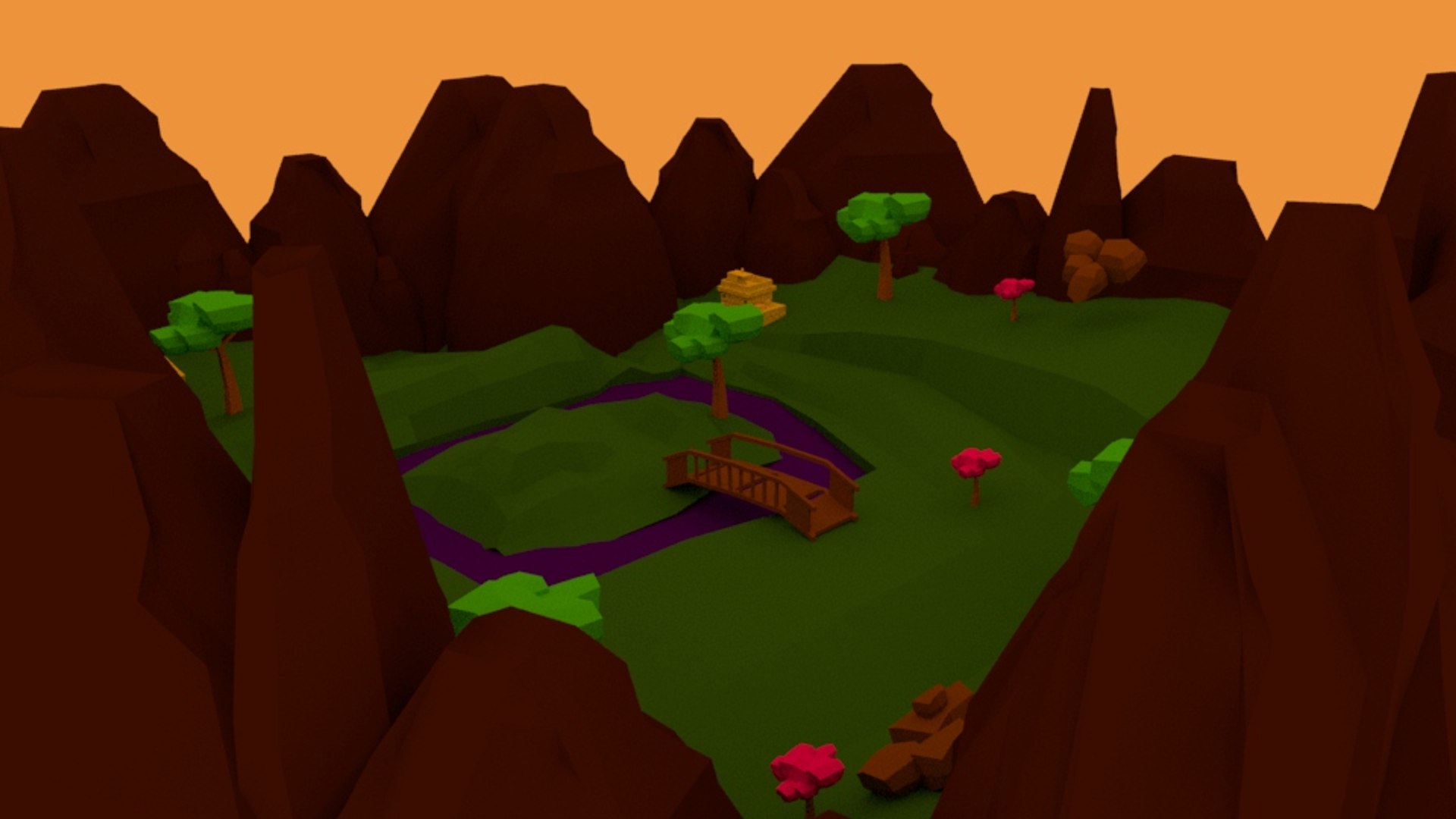 3D games island model - TurboSquid 1500452