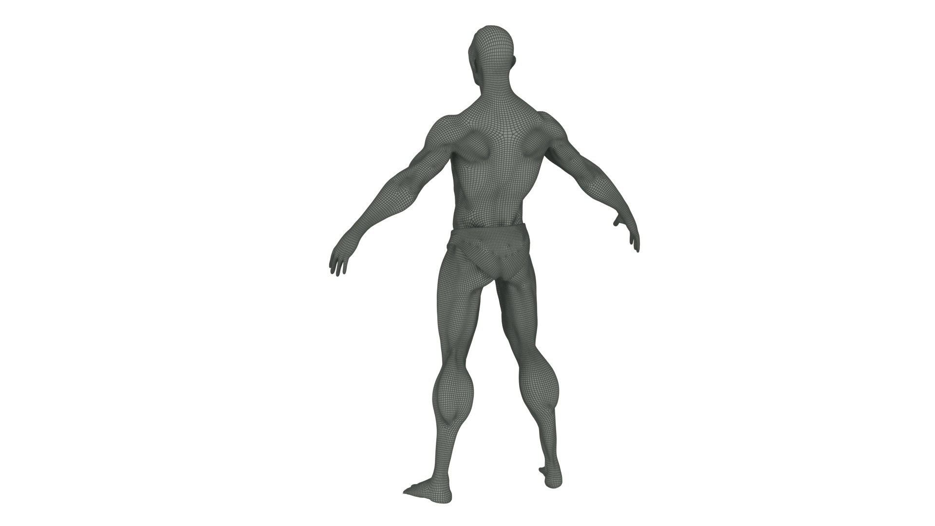 3D Model Man 2 Body - TurboSquid 1956609