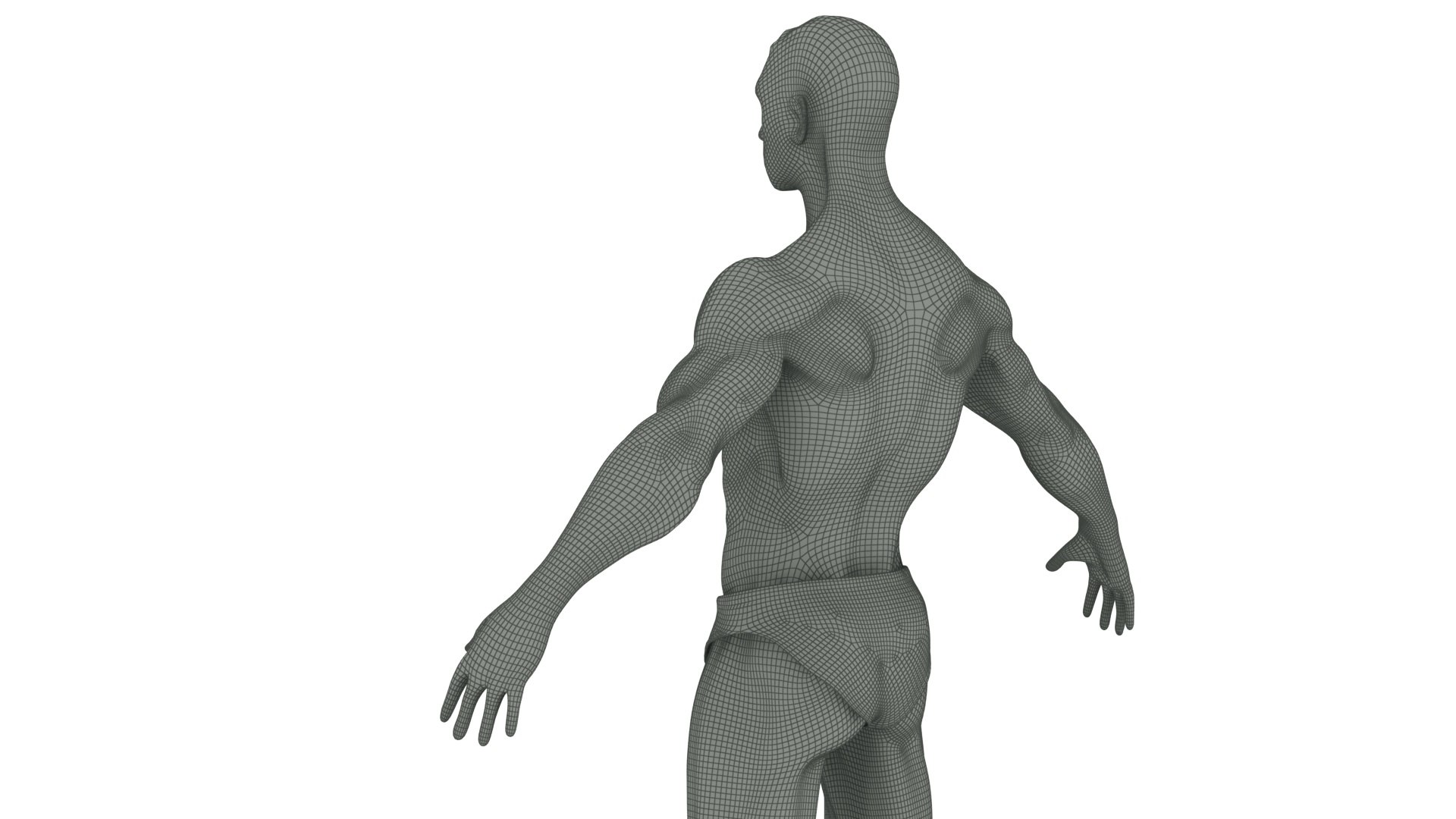 3D Model Man 2 Body - TurboSquid 1956609