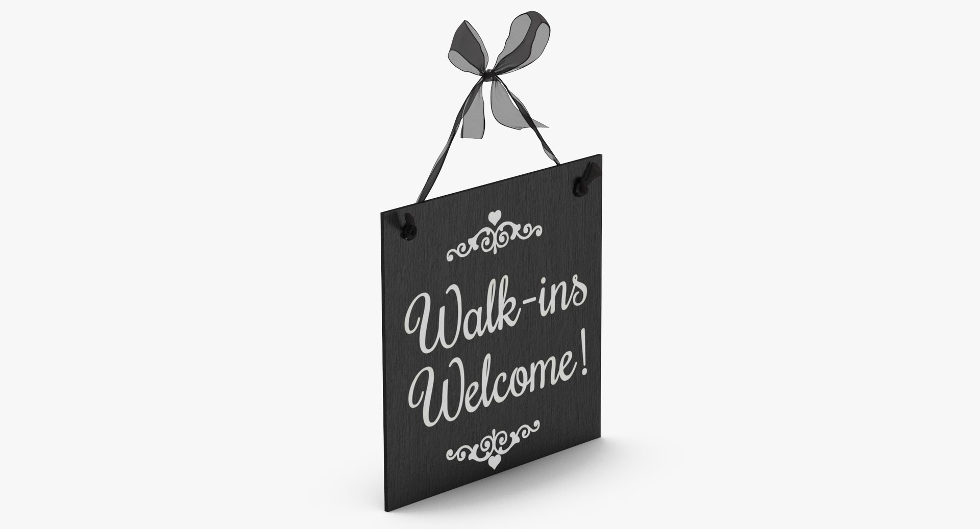 Welcome Sign 03 3D Model - TurboSquid 1232601