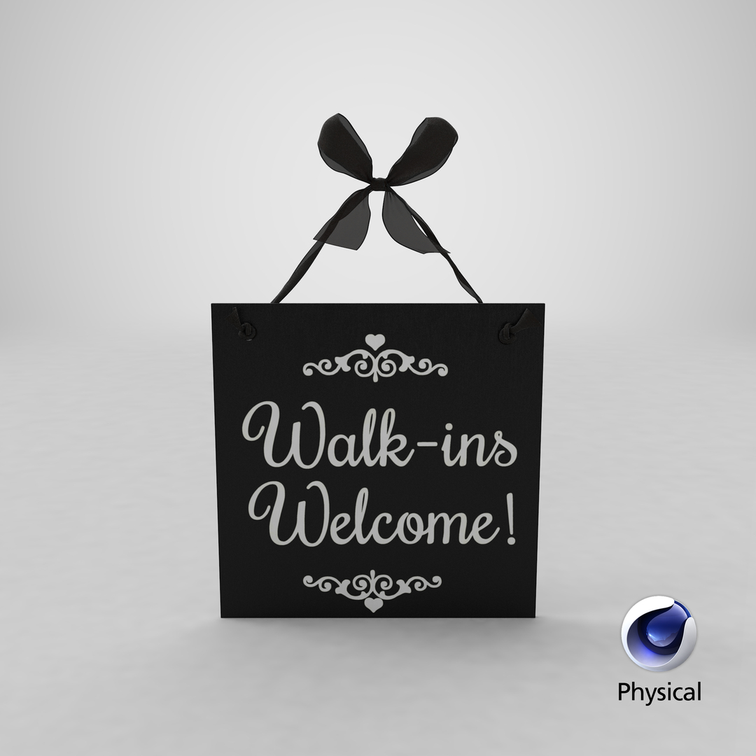 Welcome sign 03 3D model - TurboSquid 1232601