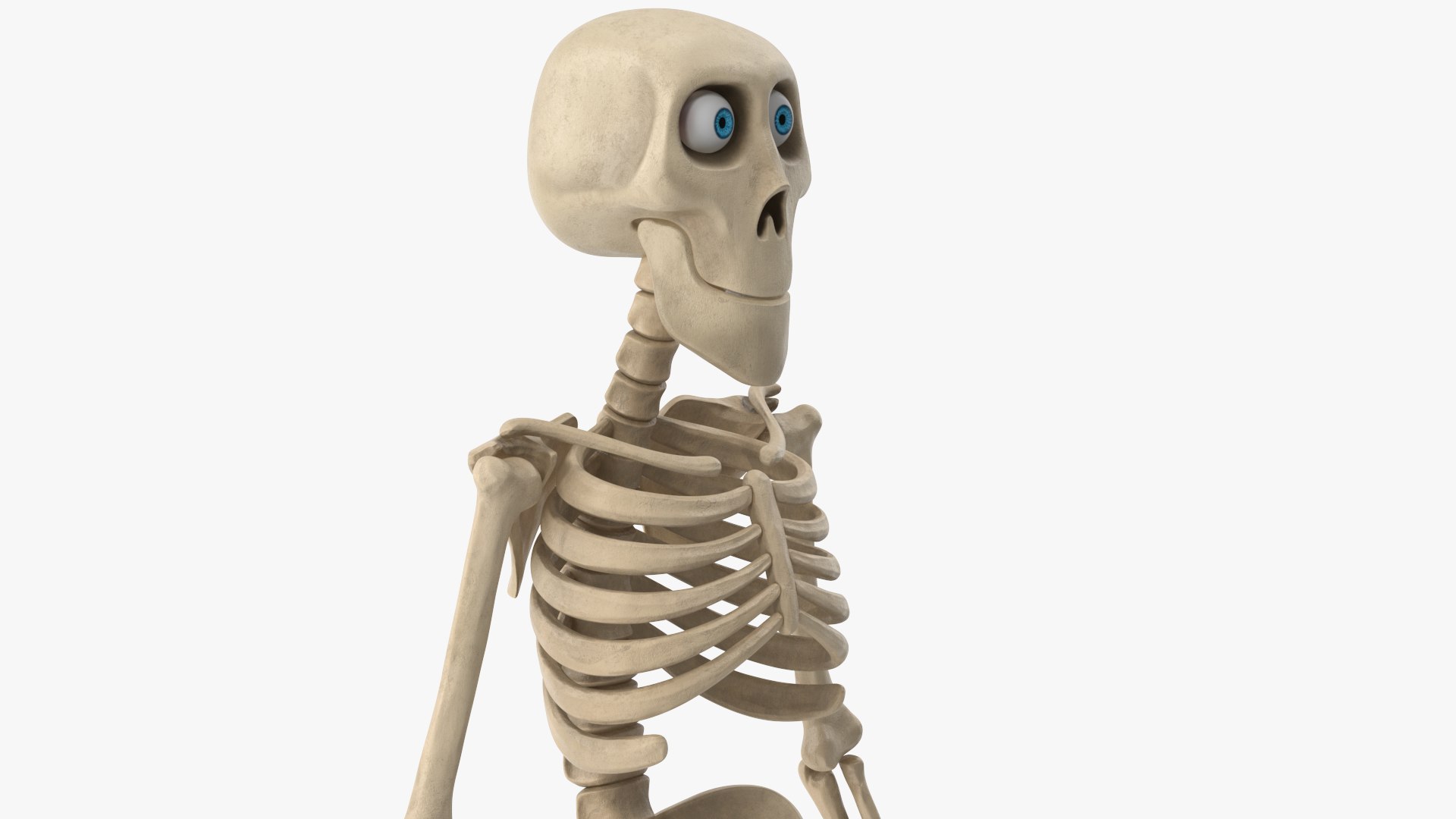 Cartoon Skeleton model - TurboSquid 1738879