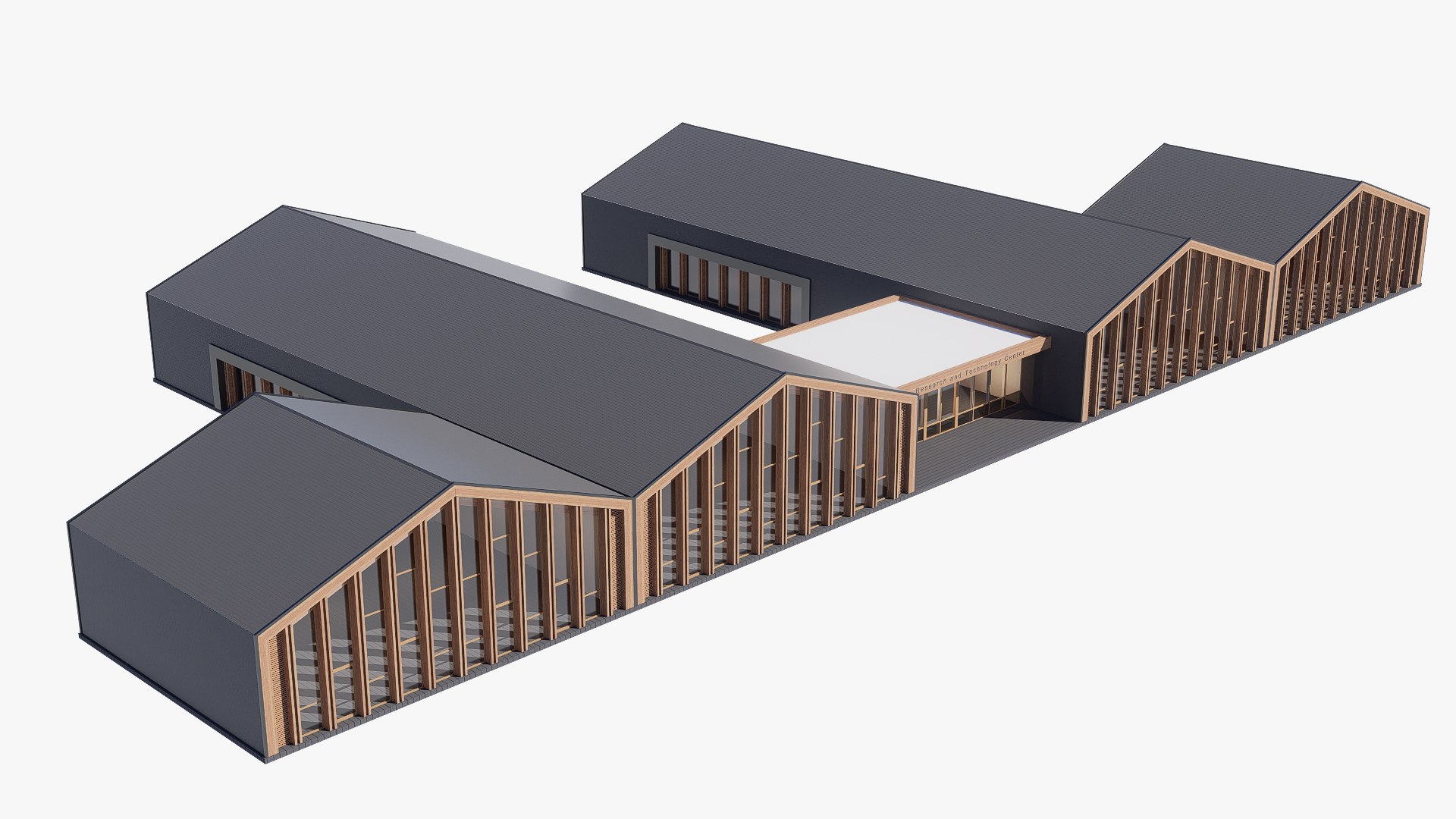 Research And Technology Center 3D Model - TurboSquid 2507976