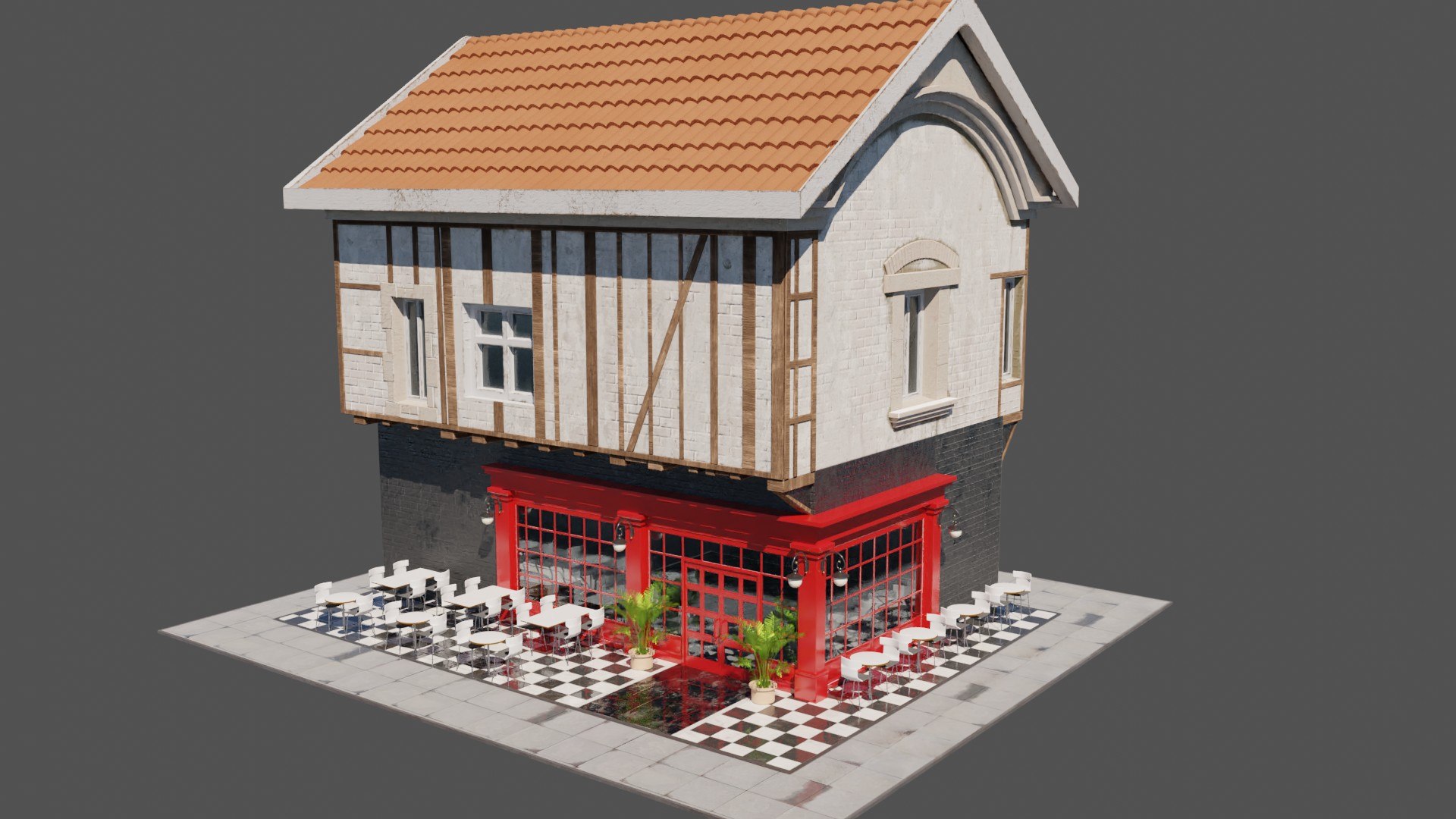 3D Low Commercial House Pack Model - TurboSquid 2048014