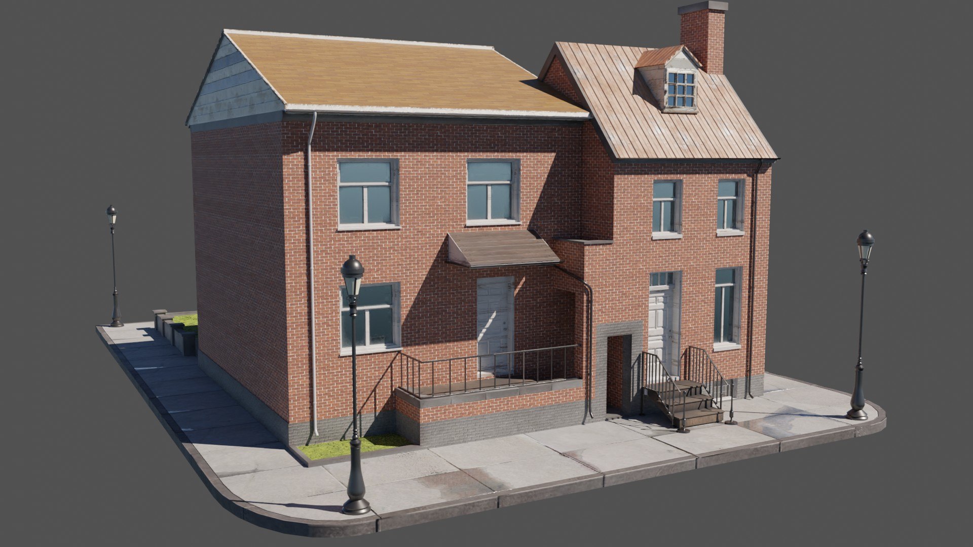3D Low Commercial House Pack Model - TurboSquid 2048014