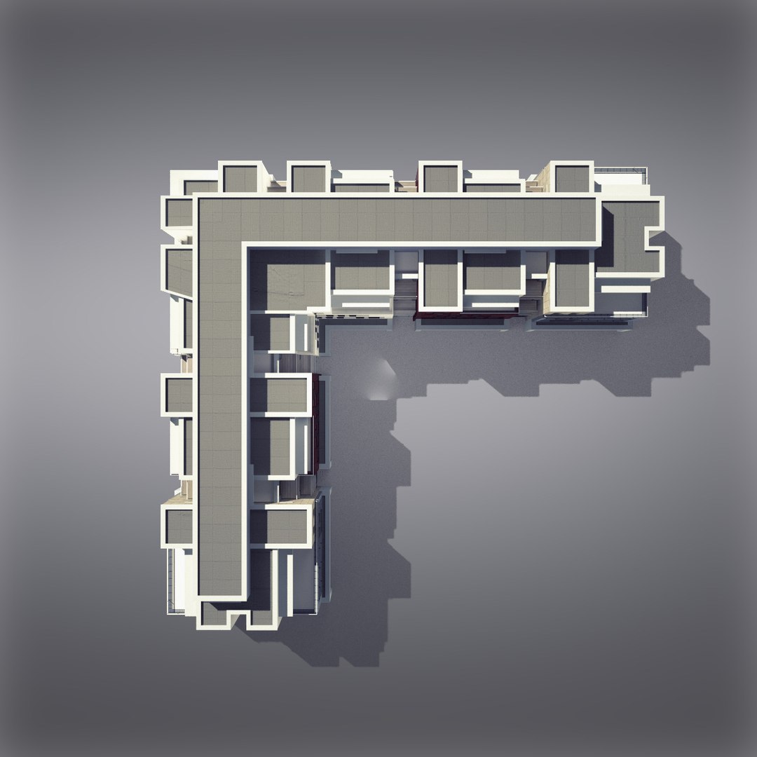 3d Modern Generic Building