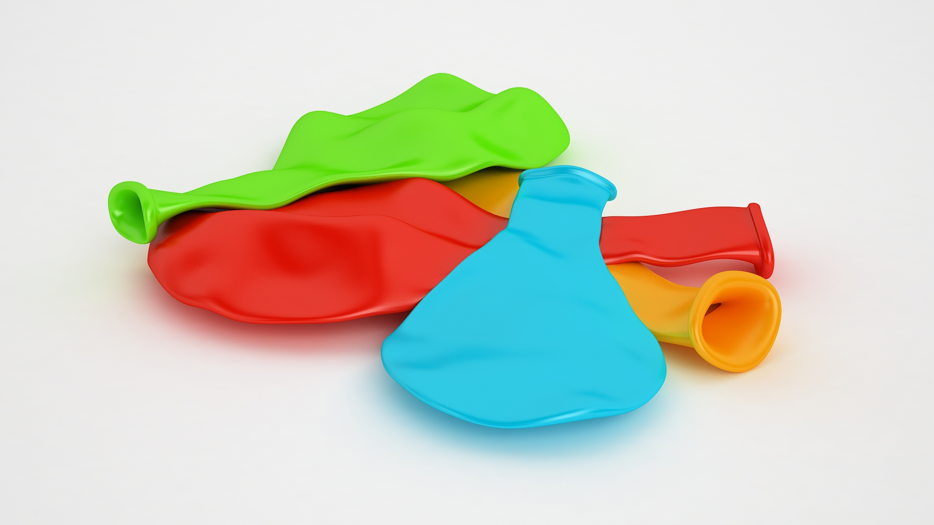 Flat Balloon Ball 3D - TurboSquid 1474218