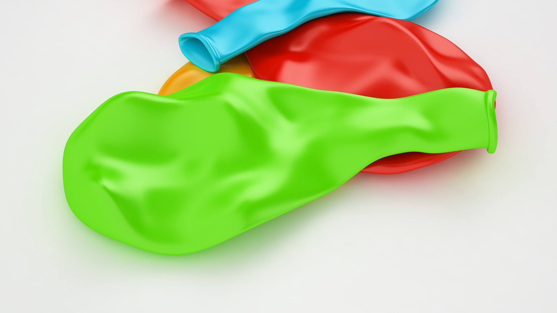 Flat Balloon Ball 3D - TurboSquid 1474218