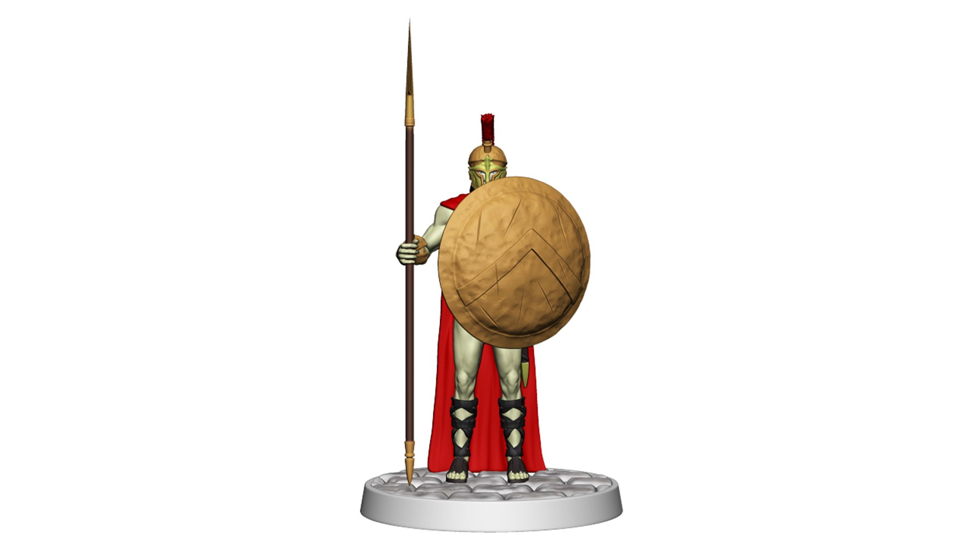3D Spartan 3 Starter Set Light Spartan Army - TurboSquid 2312121
