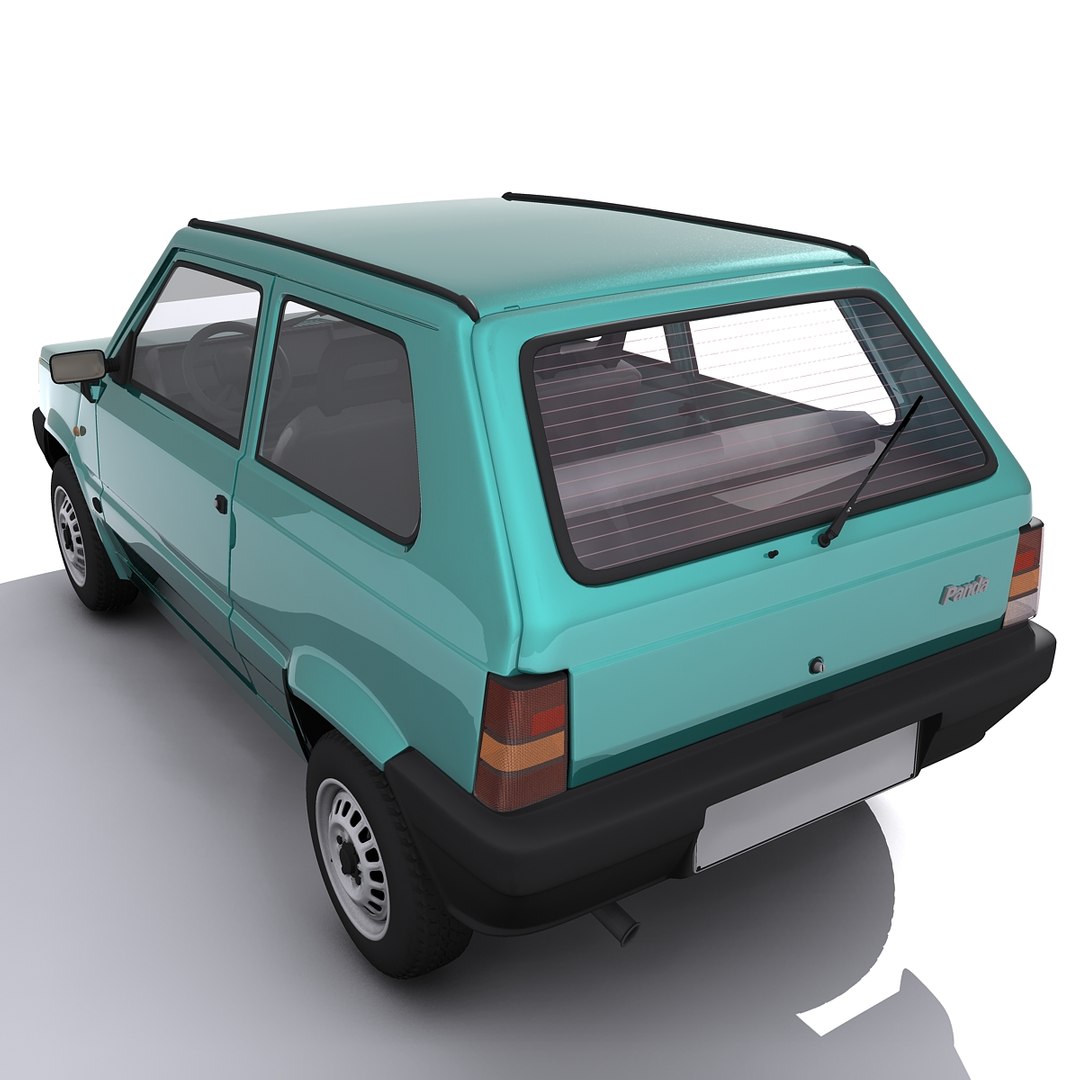 3d Fiat Panda Model