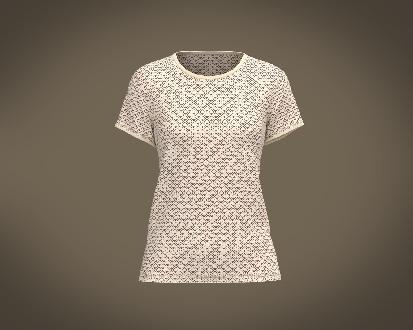 Ladies T shirt 3D model - TurboSquid 1939966