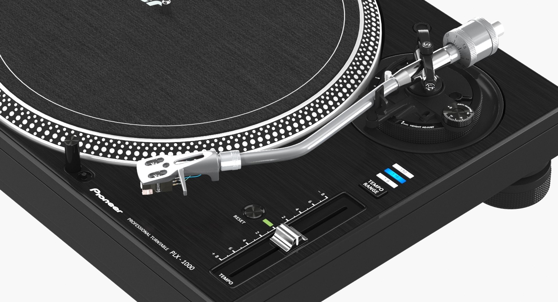 Dj Turntable Pioneer Plx Model - TurboSquid 1247261