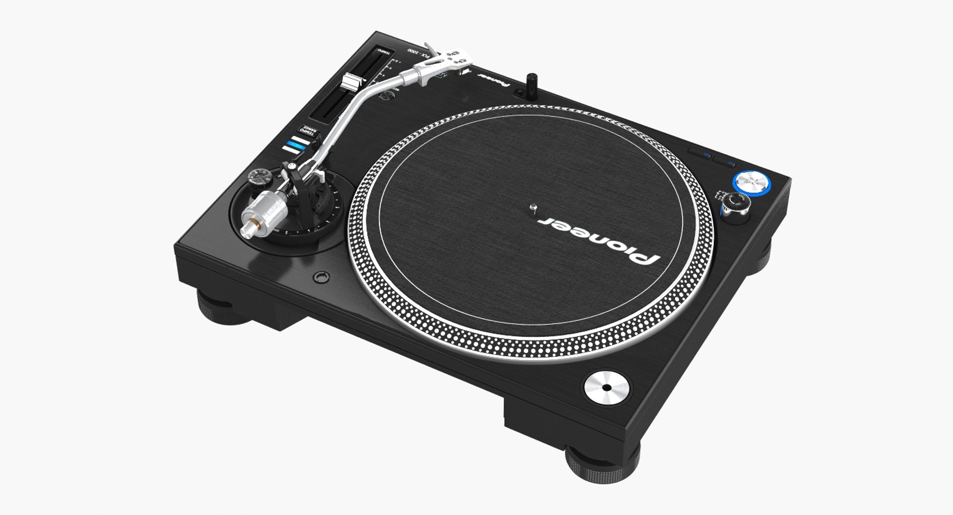 Dj Turntable Pioneer Plx Model - TurboSquid 1247261