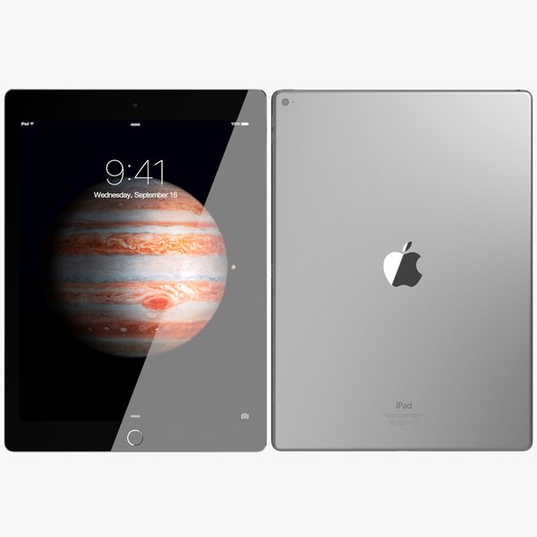 realistic apple ipad pro max