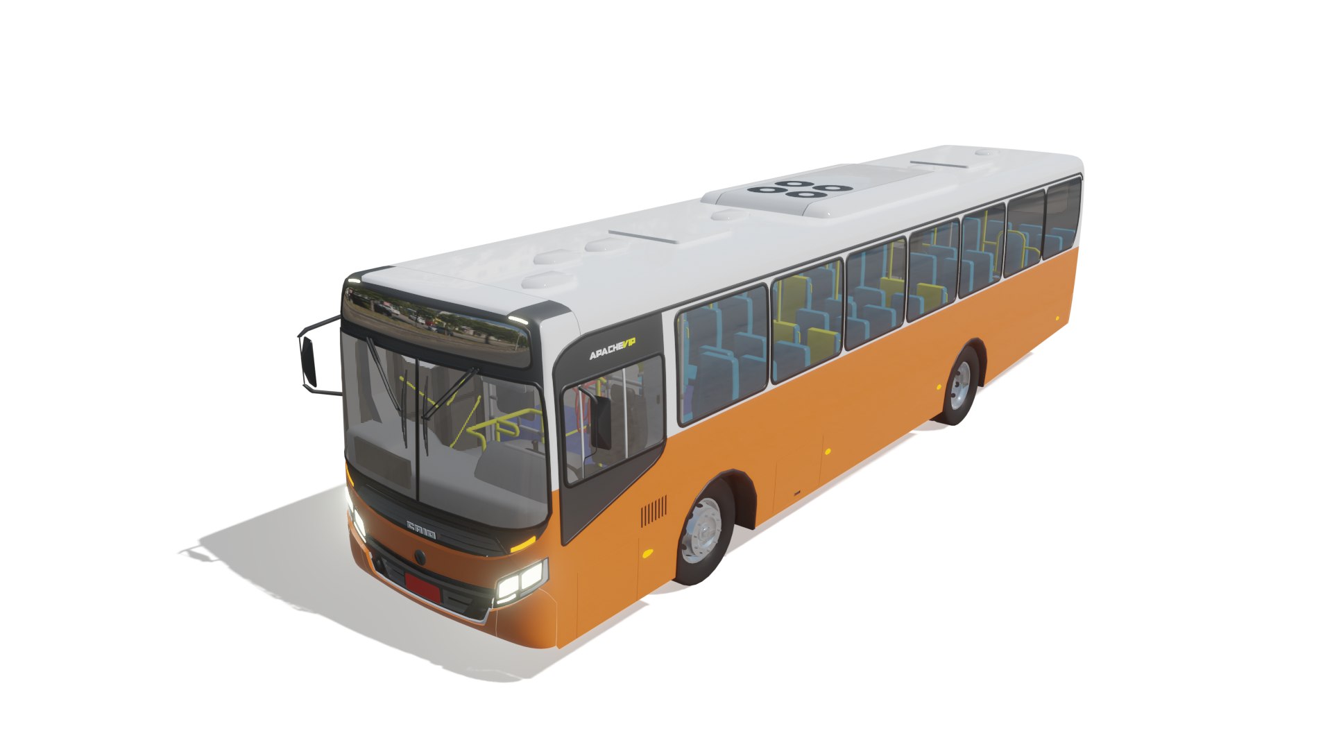 3D Model Onibus Apache Vip - TurboSquid 1666156