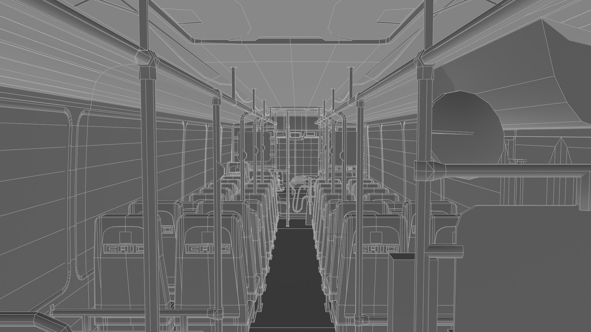 3D Model Onibus Apache Vip - TurboSquid 1666156